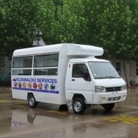 China Most Practical Fast Food Snack Catering Electric Mobile Van Truck for Dairy Products for sale
