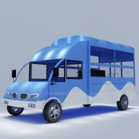 China Most Practical Fast Food Snack Catering Electric Mobile Van Truck for Dairy Products for sale