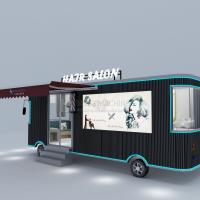 China 2022 Flour-Based Electric Mobile Hair Cut Salon Van for Meat Processing Plants Outlet for sale