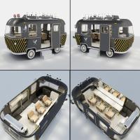 China 2022 Flour-Based Electric Mobile Hair Cut Salon Van for Meat Processing Plants Outlet for sale