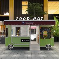 China Leisure Fast Food Equipment Electric Mobile Snack Beverage Catering Van Truck Trailer Kiosk Cart for sale