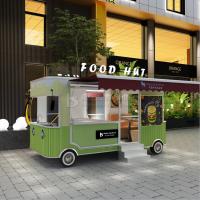 China Leisure Fast Food Equipment Electric Mobile Snack Beverage Catering Van Truck Trailer Kiosk Cart for sale