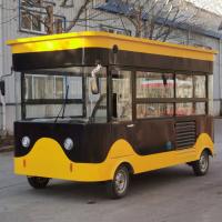 China Multipurpose Electric Mobile Fast Food Snack Beverage Catering Van Truck Kiosk Cart for sale