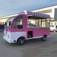China Outdoor Street Food Cart Electric Mobile Fast Food Snack Catering Bus Boutique Truck for sale