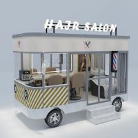 China Electric Mobile Hair Cut Salon for Retail and Vegetable Processing Plant Style Design for sale