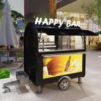 China 2022 Electric Mobile Iced Fresh Beer Wine Cocktail Drink Bar Van Trailer for Customers for sale