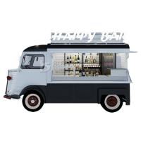 China External Power Supply Electric Mobile Wine Cocktail Drink Bar Van Truck Trailer Cart for sale