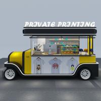 China 2022 Mobile T-shirt Hat Cup Hot Stamping and Printing Shop Truck Trailer for Printing for sale