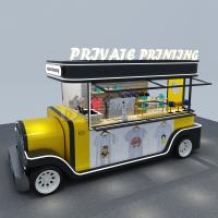 China 2022 Mobile T-shirt Hat Cup Hot Stamping and Printing Shop Truck Trailer for Printing for sale