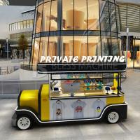 China 2022 Mobile T-shirt Hat Cup Hot Stamping and Printing Shop Truck Trailer for Printing for sale