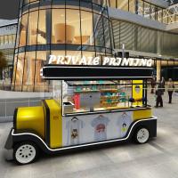 China 2022 Mobile T-shirt Hat Cup Hot Stamping and Printing Shop Truck Trailer for Printing for sale