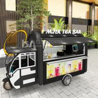 China Milk Tea Bar Tricycle 2022 Electric Tricycle for Complete Machinery Equipment at Outlet for sale