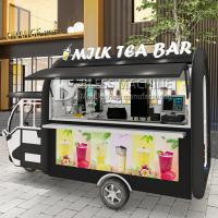 China Milk Tea Bar Tricycle 2022 Electric Tricycle for Complete Machinery Equipment at Outlet for sale