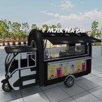 China Milk Tea Bar Tricycle 2022 Electric Tricycle for Complete Machinery Equipment at Outlet for sale