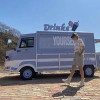 China 4 Road Wheels Electric Mobile Van for Multipurpose Fast Food Snack Catering Drinks Coffee for sale