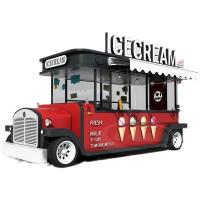 China Customized 2022 Multifunctional Ice Cream Cold Drink Coffee Milky Tea Trailer Van Truck for sale