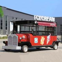 China Customized 2022 Multifunctional Ice Cream Cold Drink Coffee Milky Tea Trailer Van Truck for sale