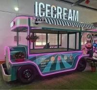 China Customized 2022 Multifunctional Ice Cream Cold Drink Coffee Milky Tea Trailer Van Truck for sale