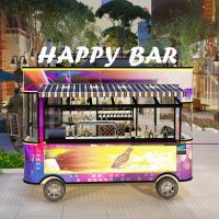 China 2022 Electric Mobile Wine Cocktail Drink Bar Van Truck Trailer Cart and Customerized for sale