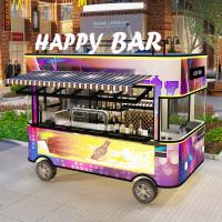 China 2022 Electric Mobile Wine Cocktail Drink Bar Van Truck Trailer Cart and Customerized for sale