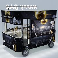 China 110v/220v Electric Mobile Wine Cocktail Drink Bar Van Truck Trailer Cart for Farms 2022 for sale