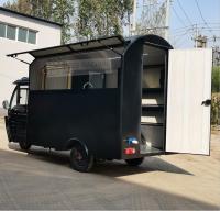 China 2023 Retail Electric Mobile Tricycle for Fresh Drinks Galvanized Steel Material for sale