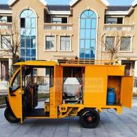 China 2022 Mobile Electric Car Washing Tricycle Pedicab Three-Wheeler with Trade Assurance for sale