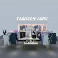 China Customized Lenght 1500kg Mobile Women's Wear Clothing Van Truck Trailer Cart for Outlet for sale