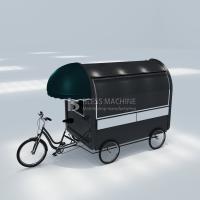 China 2022 Outlet Multipurpose Mobile Fast Food Snack Beverage Drinks Pedal Bicycle Tricycle for sale