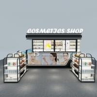 China 2023 Customized Electric Mobile Cosmetics Make-up Product Skin Care Boutique Trailer Cart for sale