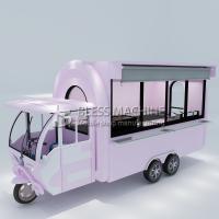 China Multipurpose Mobile Electric Tricycle for Fast Food Snack Beverage Drinks 40kms per hr for sale
