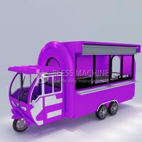 China Multipurpose Mobile Electric Tricycle for Fast Food Snack Beverage Drinks 40kms per hr for sale