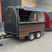China Multipurpose Mobile Fast Food Snack Alcohol Beverage Ice Cream Trailer Cart for Bakery for sale