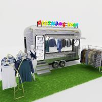 China 1000kg Electric Mobile Clothing Shop Van Truck for Men's Women's and Children's Wear for sale
