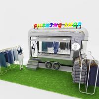 China 1000kg Electric Mobile Clothing Shop Van Truck for Men's Women's and Children's Wear for sale