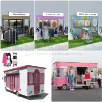 China 1000kg Electric Mobile Clothing Shop Van Truck for Men's Women's and Children's Wear for sale