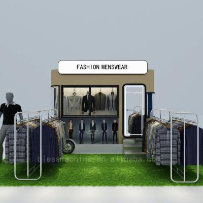 China Direct Supply Electric Mobile Cart for Outdoor Street Sancks Fashion Menswear Clothing for sale