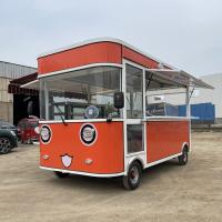 China Multipurpose Battery Pack Fast Food Snack Catering Van Truck Cart for Commodity Retail for sale