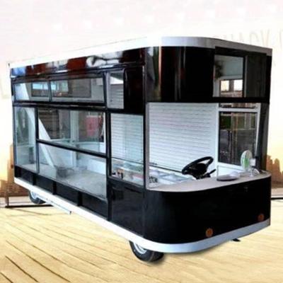 China 2022 Electric Mobile Clothing Hair Salon Boutique Truck Trailer Cart for Seasoning Plant for sale