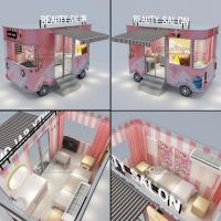 China Electric Mobile Nail Manicure Salon Truck Trailer Cart 2023 Hot Arrival from Outlet for sale