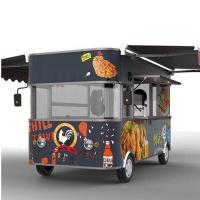 China Low Investment 2022 Chicken Food Trucks with Super Performance and 220V/50HZ Voltage for sale