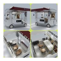 China 2023 Electric Mobile Hair Salon Barber Shop Van Truck Trailer Boutique Cart for Home for sale