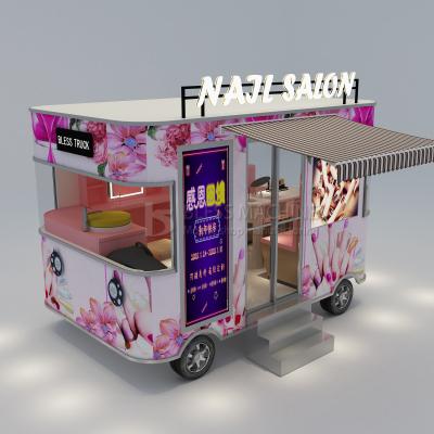 China 2022 Outlet Cosmetology Hairdressing Manicure Electric Mobile Beauty Salon Truck for sale
