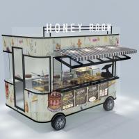 China 2022 Style Electric Bakery Truck for Birthday Cakes and Cookies 4 Road Wheels 1000kg for sale
