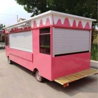 China Electric Mobile Clothing Truck with Scarf Bag Shoes Raw Material Corn and Galvanized Steel for sale