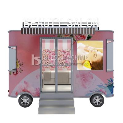 China 40kms per hr Electric Mobile Beauty Salon Cosmetology Skin Care SPA Van Truck Trailer for sale