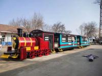 China Style Train Scenery Food Truck Mobile Food Trike for Trade Assurance and Outdoor Sales for sale