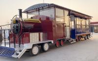 China Style Train Scenery Food Truck Mobile Food Trike for Trade Assurance and Outdoor Sales for sale