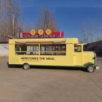China Electric Mobile Van Truck for Fast Food Snacks Ice Cream and Beverages Most Practical for sale