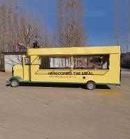 China Electric Mobile Van Truck for Fast Food Snacks Ice Cream and Beverages Most Practical for sale